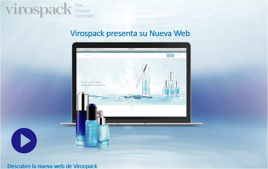 Virospack presenta su nueva web - Industria Cosmética